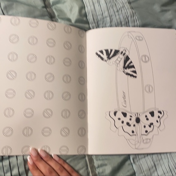 Cartier | Other | Cartier Coloring Book | Poshmark